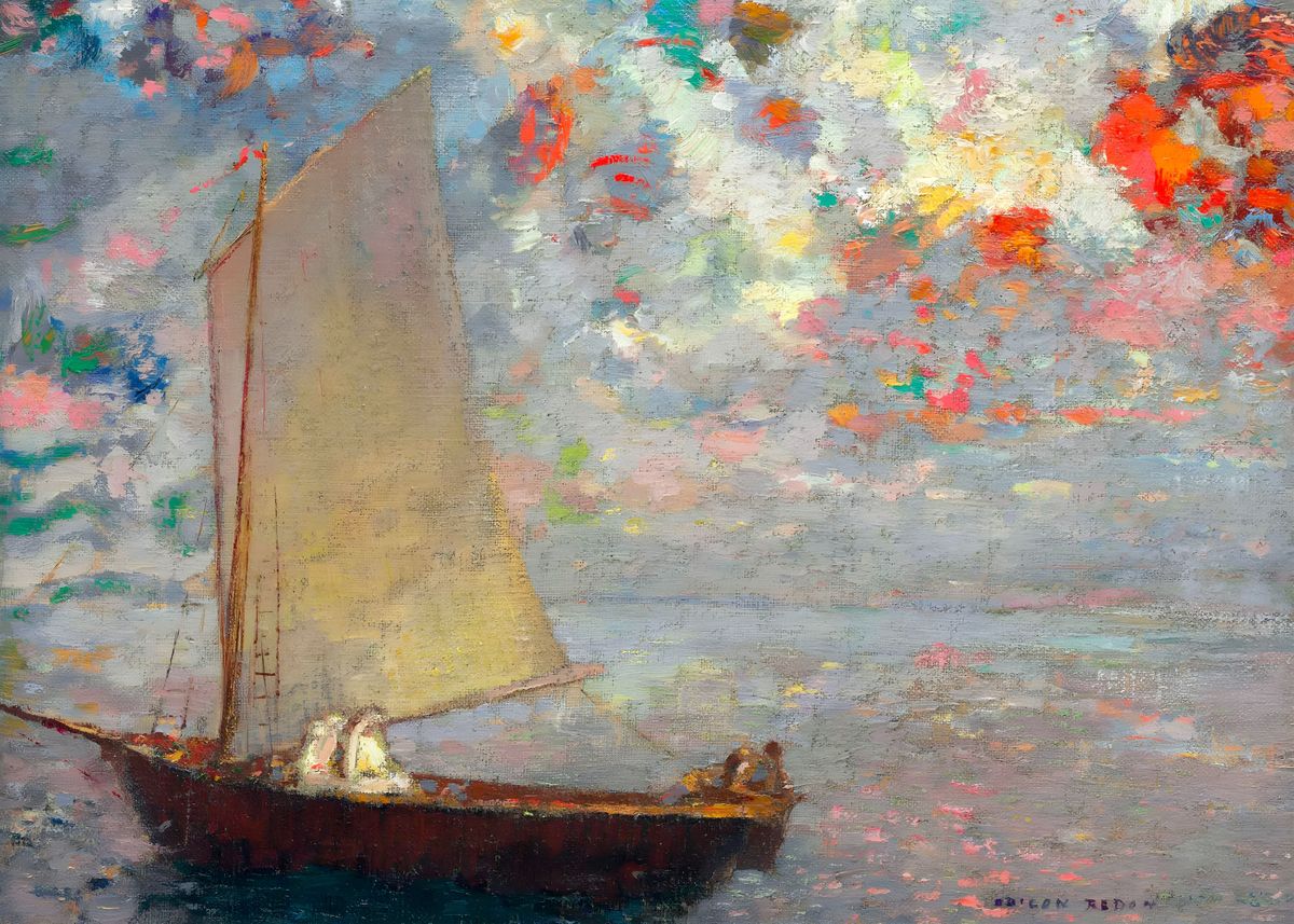 'Odilon Redon' Poster, picture, metal print, paint by Green Homee ...