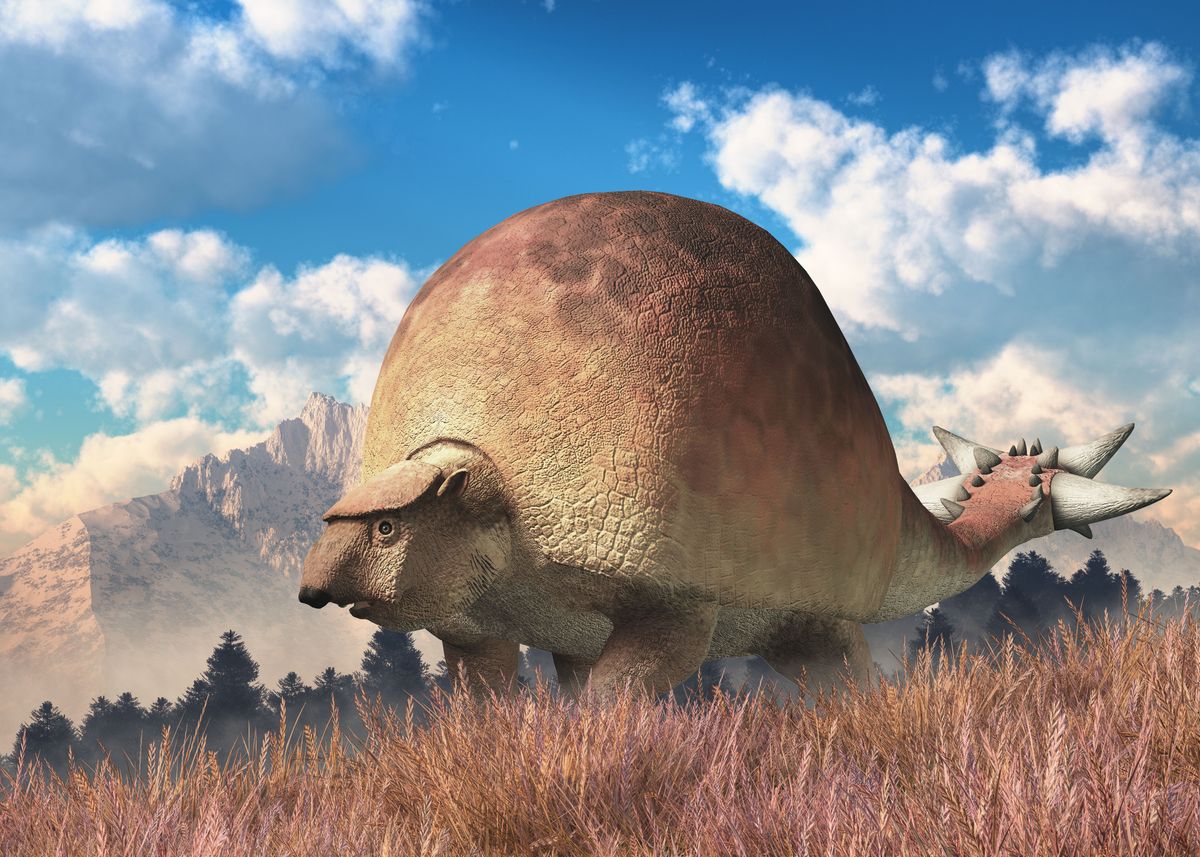 'Doedicurus' Poster, picture, metal print, paint by Daniel Eskridge | Displate