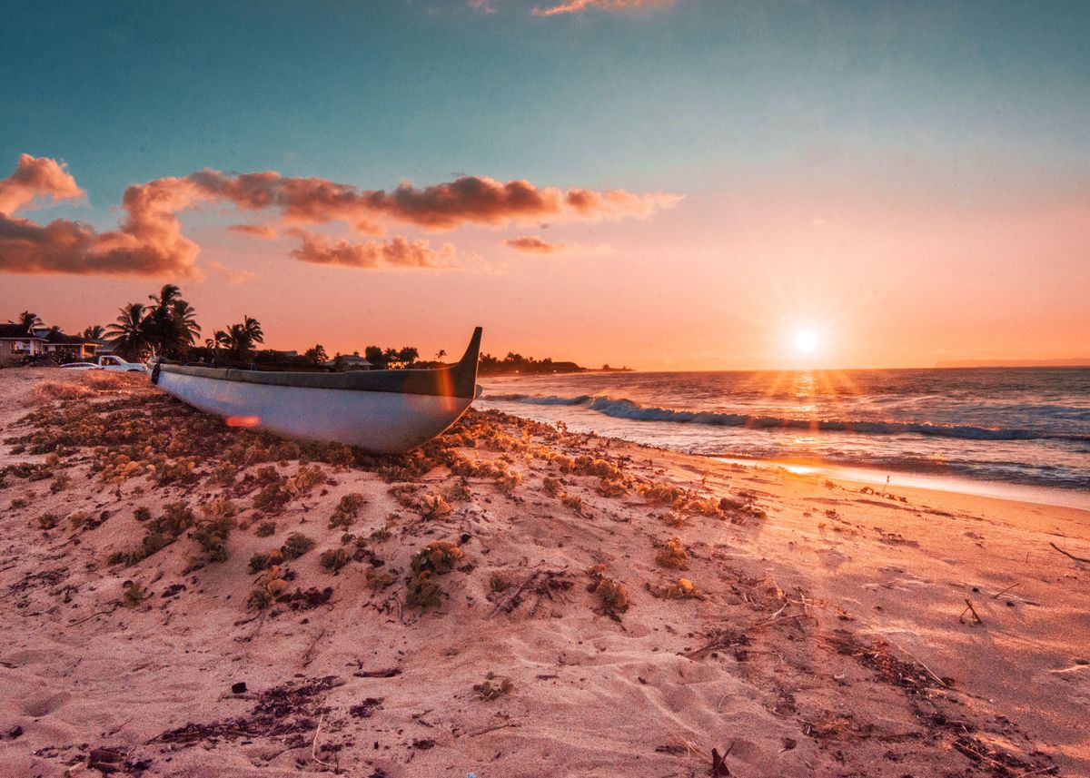 'Sunrise poster' Poster, picture, metal print, paint by Rijis Art ...