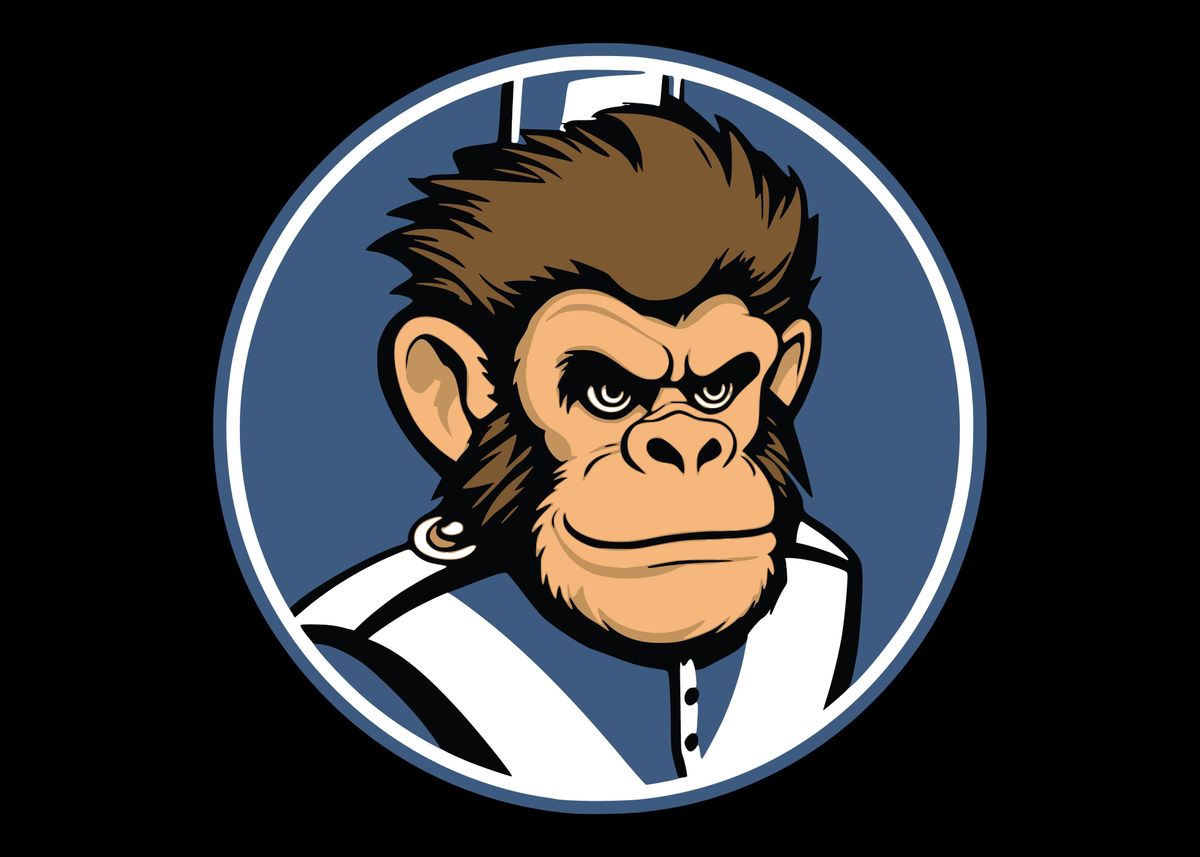 'Marching Band Monkey' Poster, picture, metal print, paint by ...