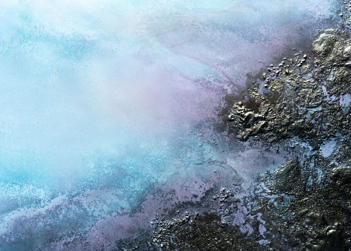 'Moonlight Glow' Poster by Petra Meikle de Vlas | Displate