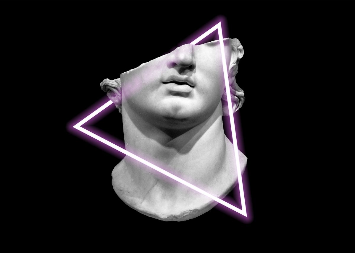 'statue' Poster, picture, metal print, paint by hilal yaman | Displate