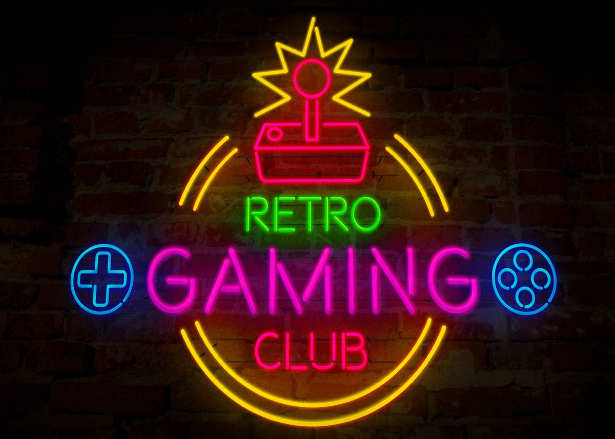 'Retro Gaming' Poster by Ander HaRRy | Displate