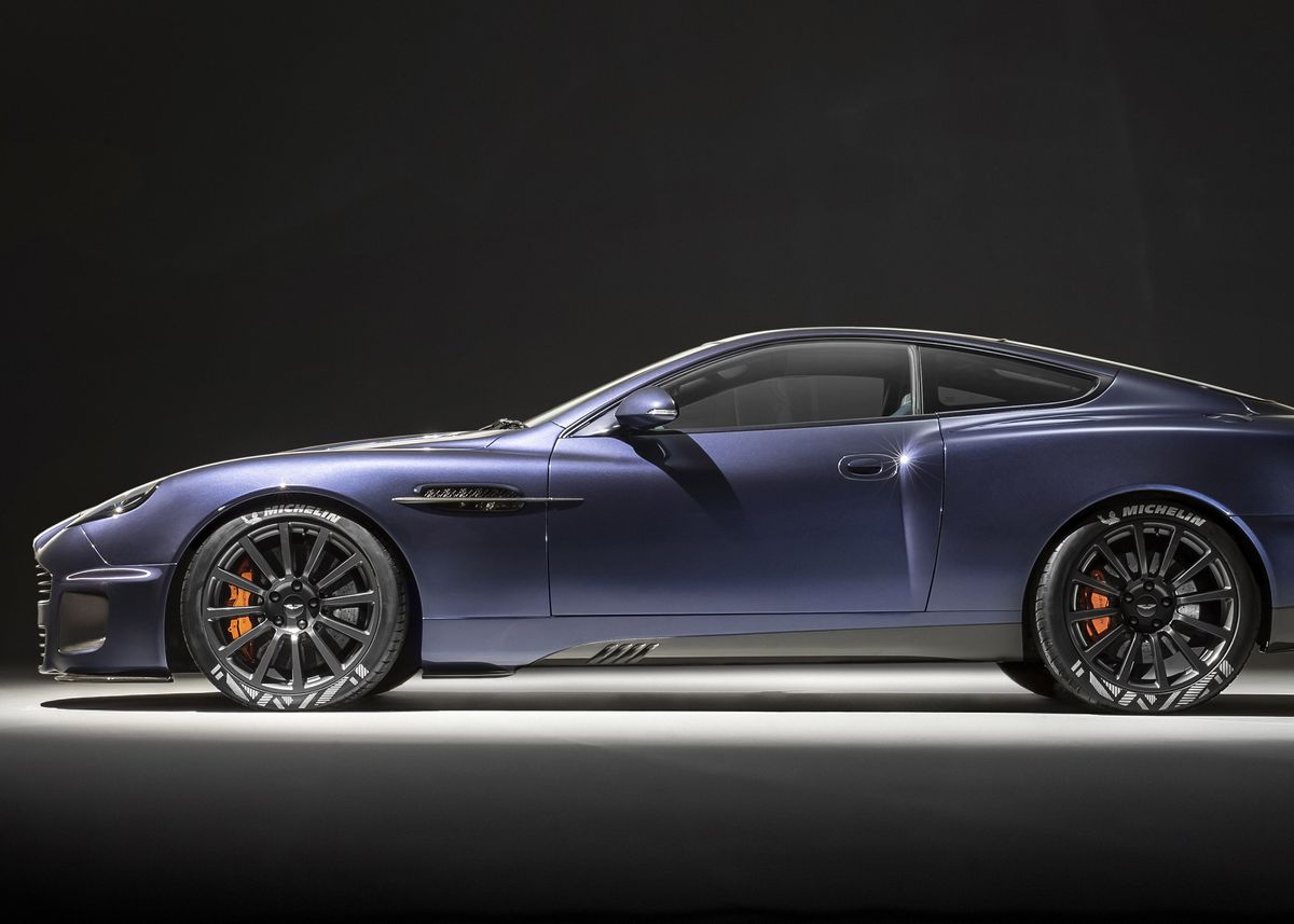 'Aston Martin Vanquish 25' Poster, picture, metal print, paint by ...