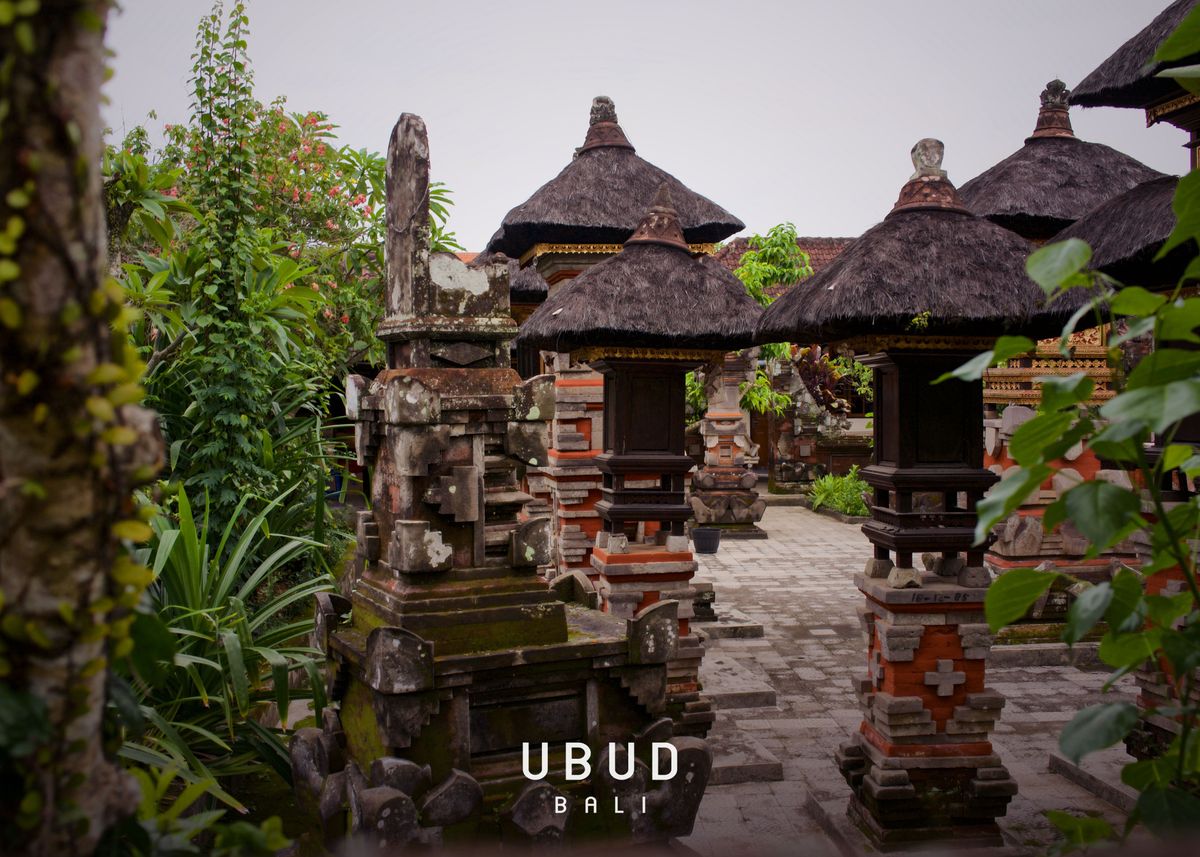 'Ubud ' Poster by Famous City | Displate