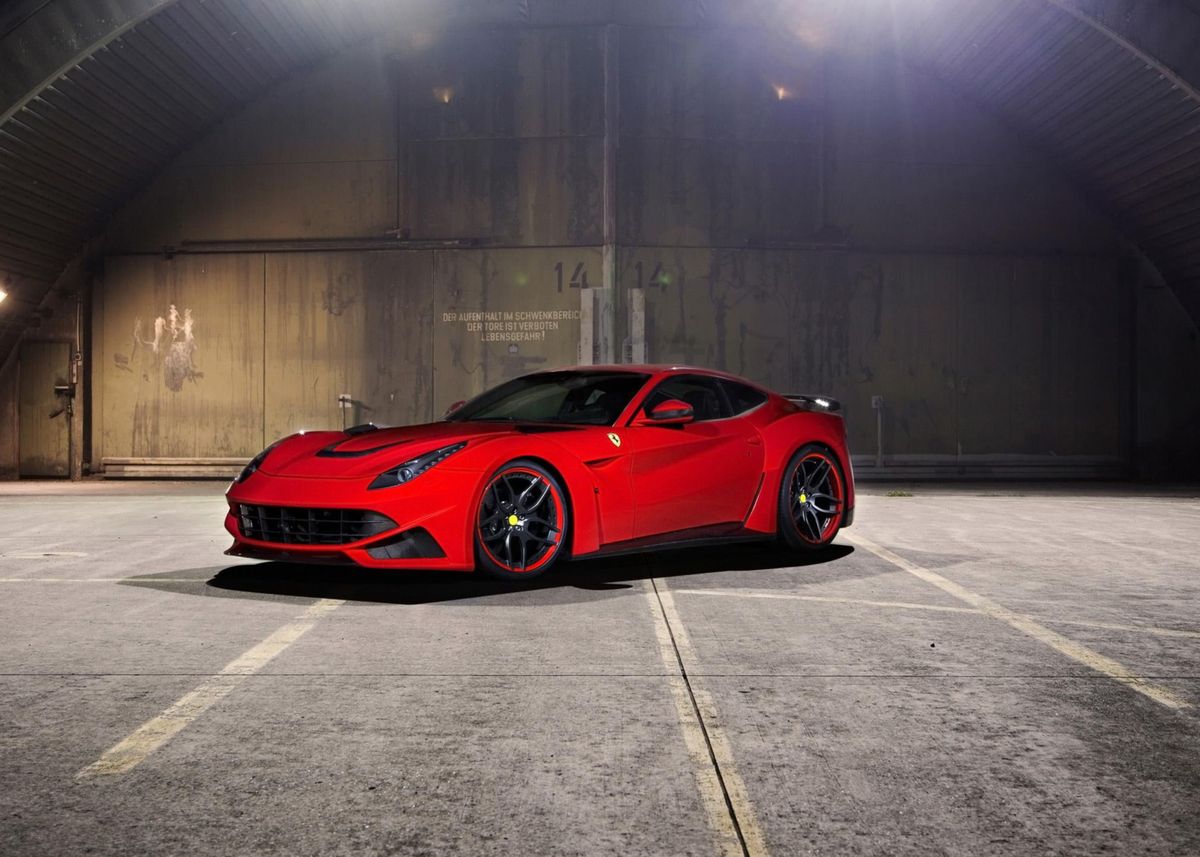 'Ferrari F12 Berlinetta ' Poster, picture, metal print, paint by Erikk ...