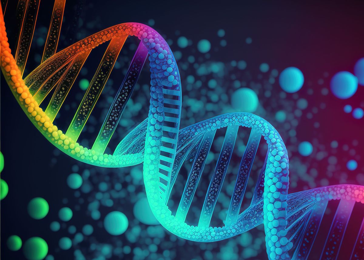 'Genetic Expressions' Poster, picture, metal print, paint by Bramcrye ...