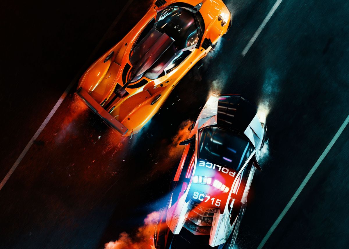 'NFS Street Racing' Poster, picture, metal print, paint by Kw Supers ...