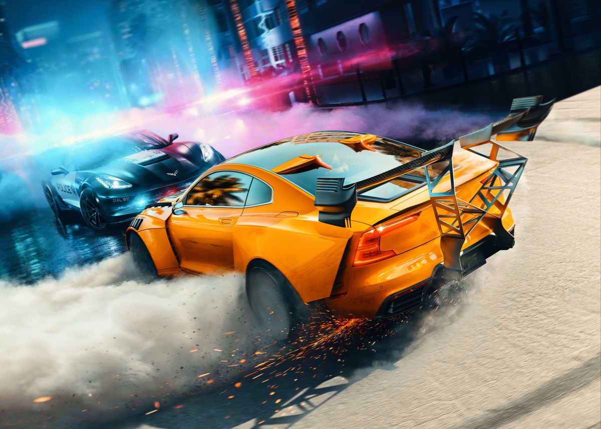 'NFS Street Racing' Poster, picture, metal print, paint by Kw Supers ...