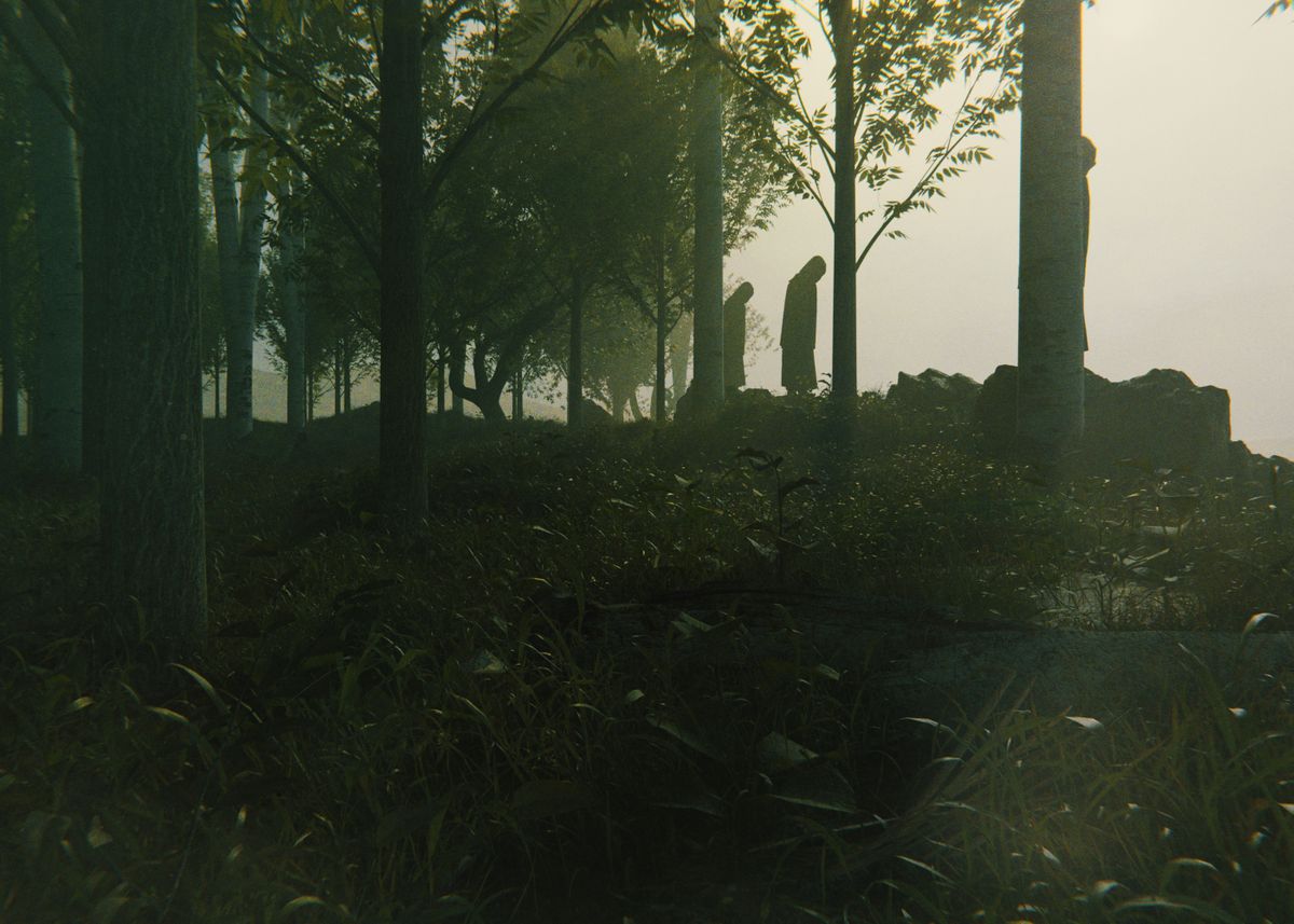 'Lake Ritual Scene 3 3D ' Poster by Irawan Rizky | Displate