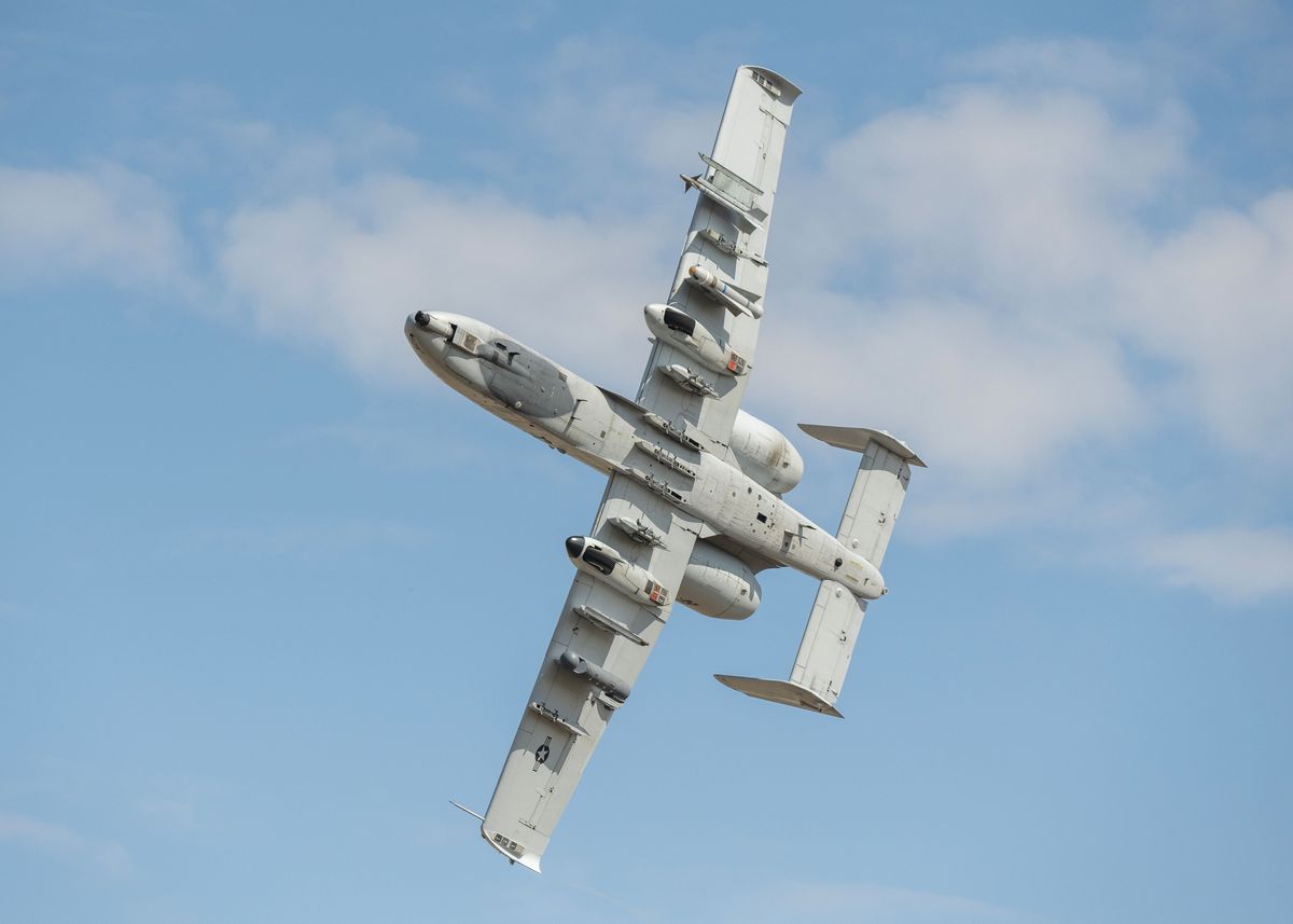 'A10 Thunderbolt II' Poster, picture, metal print, paint by Conceptual ...