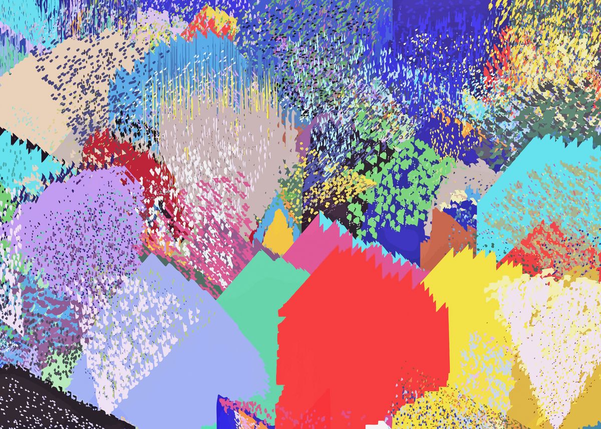 'Modern Life' Poster, picture, metal print, paint by 83 Oranges by Uma ...