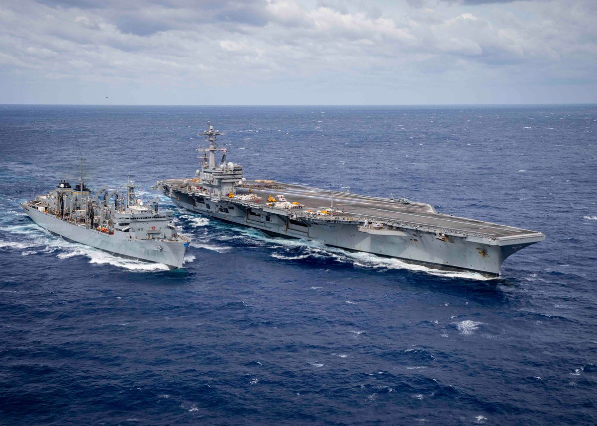 'Aircraft Carrier' Poster, picture, metal print, paint by Conceptual ...