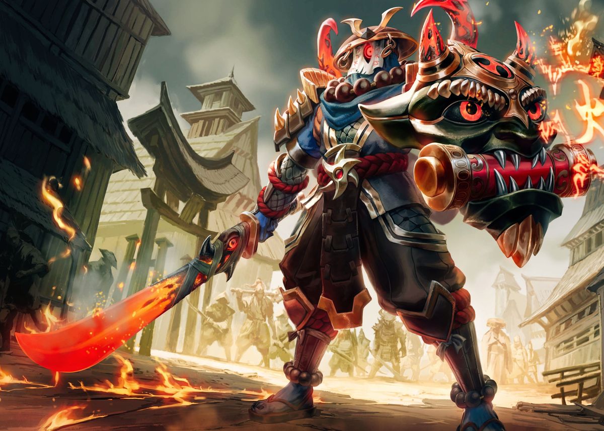 'Oni' Poster, picture, metal print, paint by Kw Supers | Displate