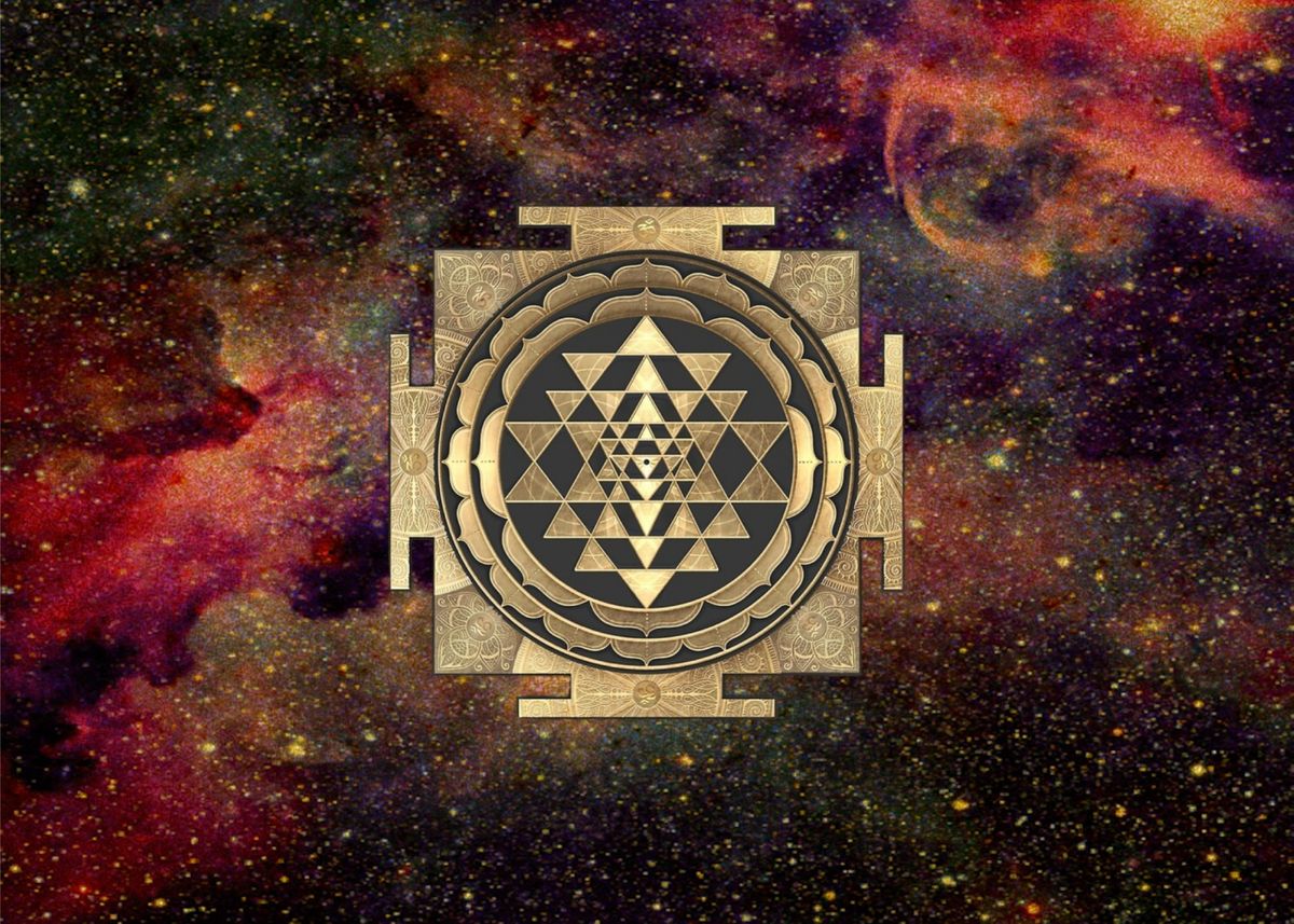 'sri Yantra ' Poster by Anil Gamble | Displate