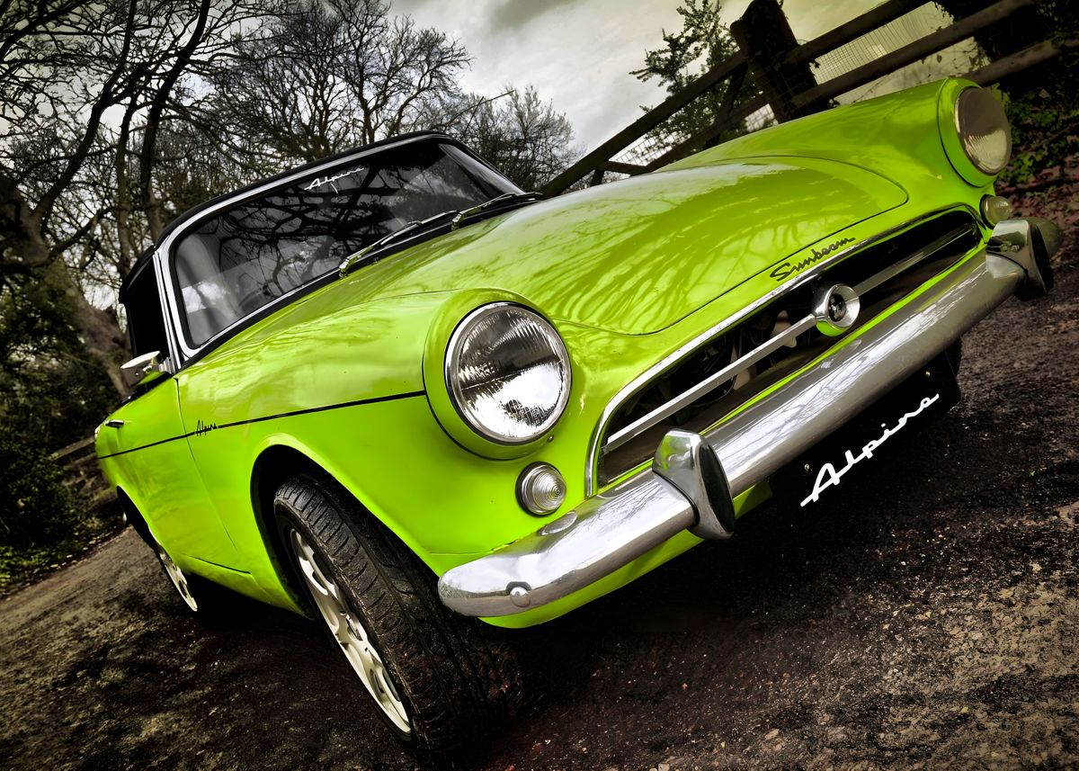 'Alpine' Poster, picture, metal print, paint by Indi Creator | Displate