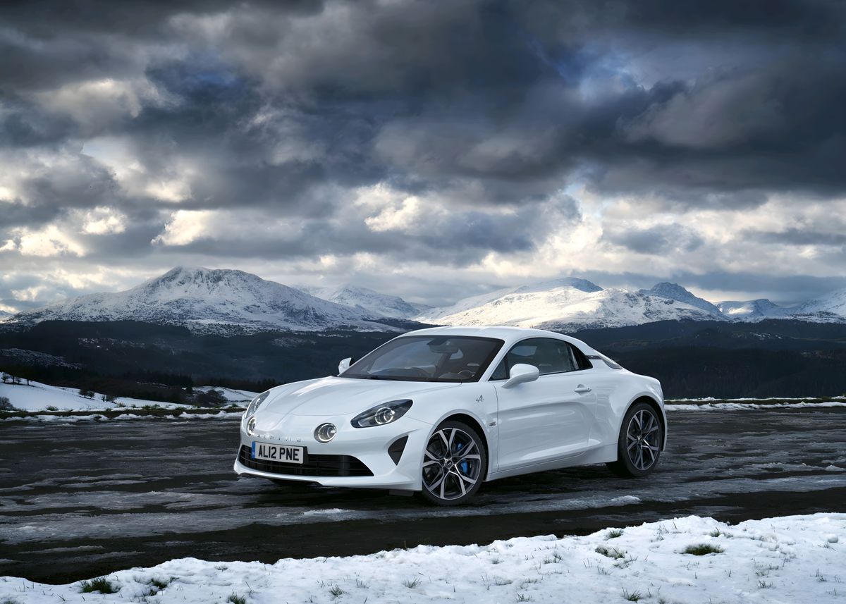 'Alpine A110' Poster, picture, metal print, paint by Indi Creator ...