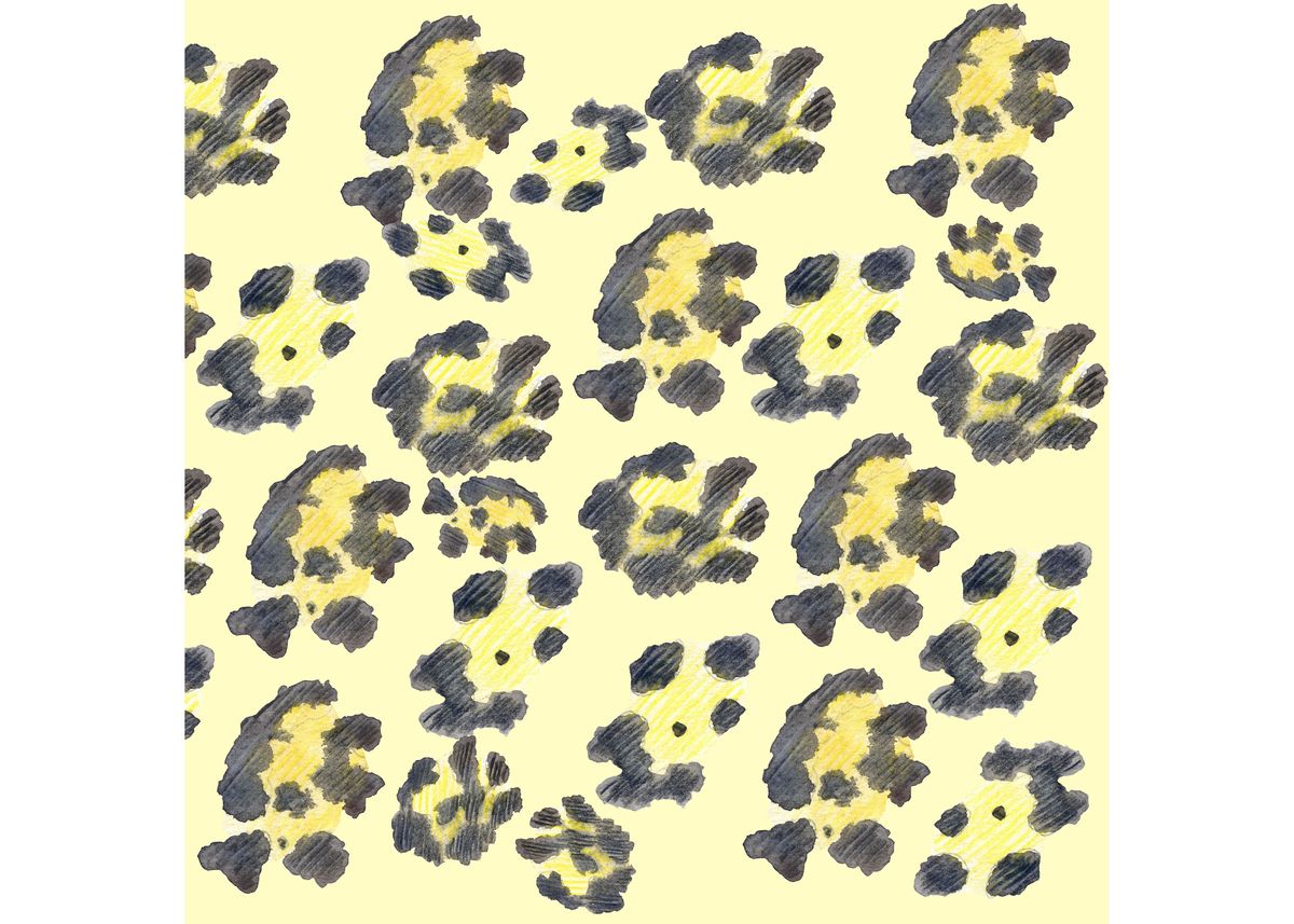 'Seamless pattern of jaguar' Poster, picture, metal print, paint by ...