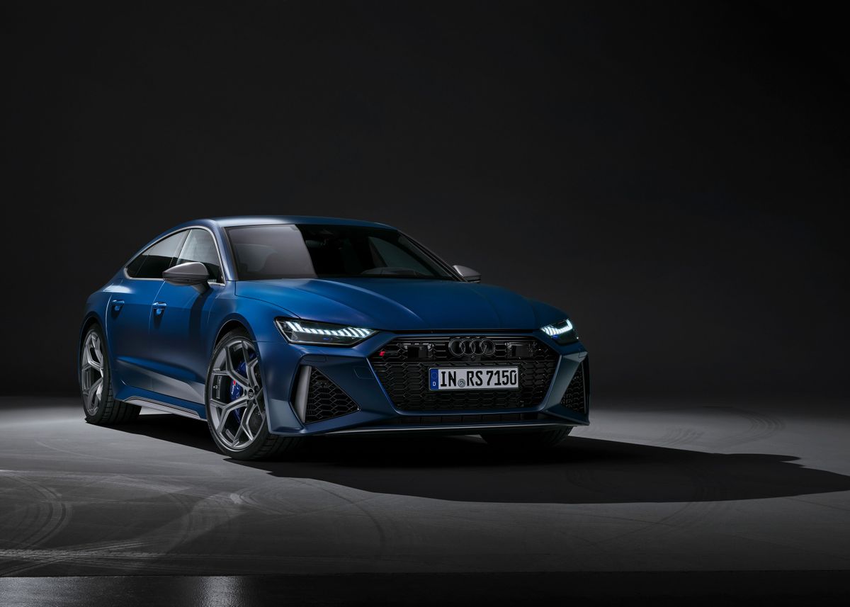 'Audi Rs7' Poster, picture, metal print, paint by Horror Cars | Displate