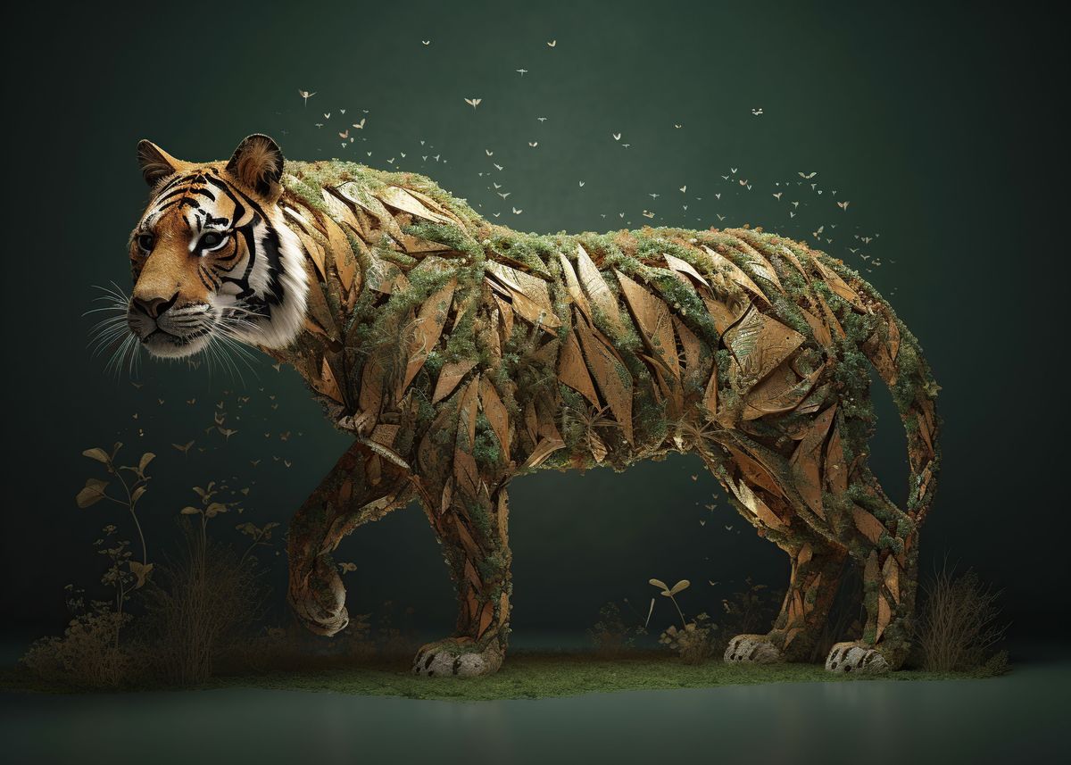 'Graceful Predator Wildlife' Poster by AMG GROUP | Displate