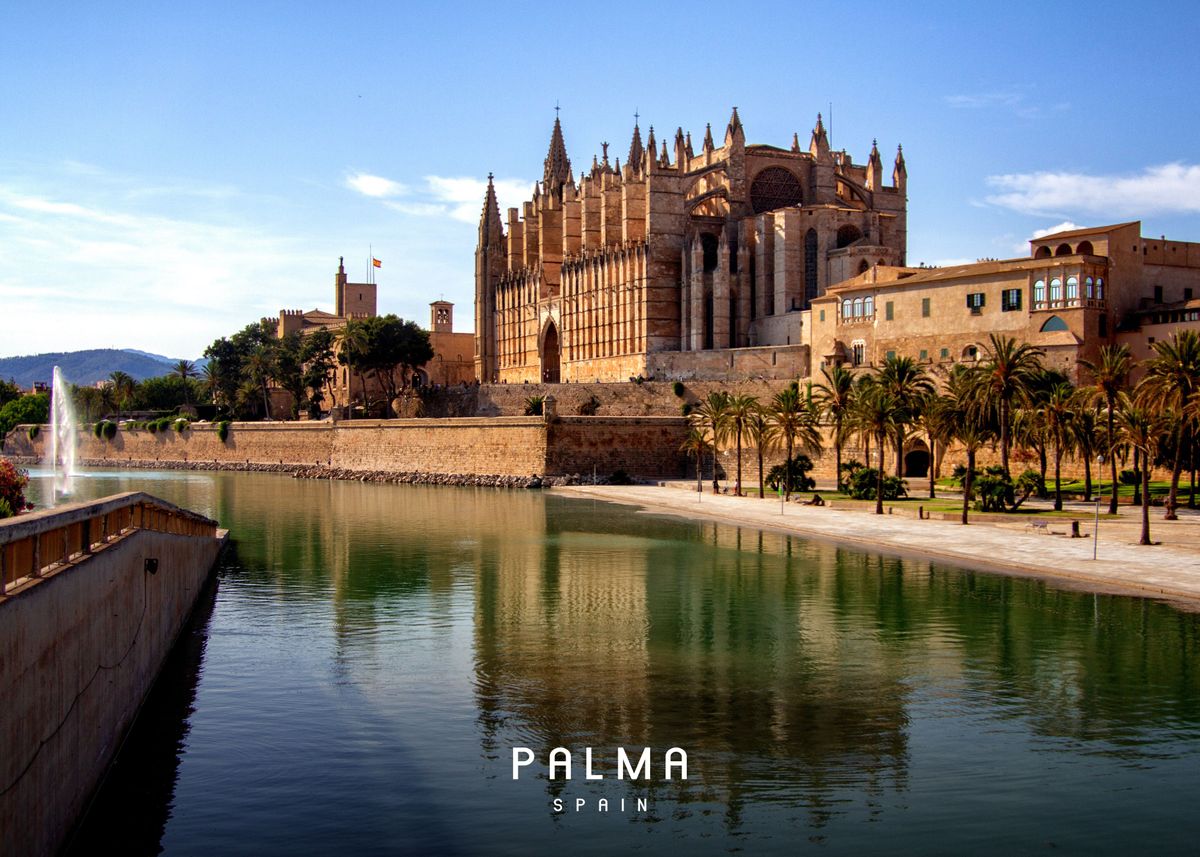 'Palma ' Poster, picture, metal print, paint by Big City | Displate