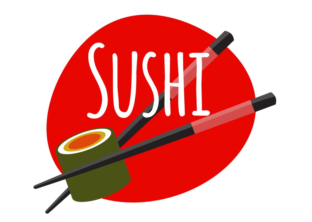 'Japanese food' Poster, picture, metal print, paint by Chisato ...