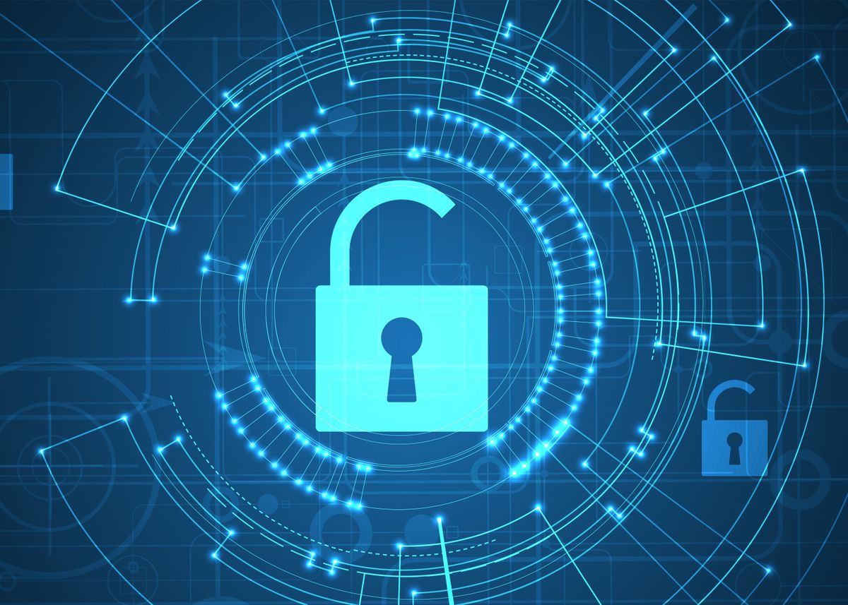 'security technology' Poster, picture, metal print, paint by Vs 1489 ...