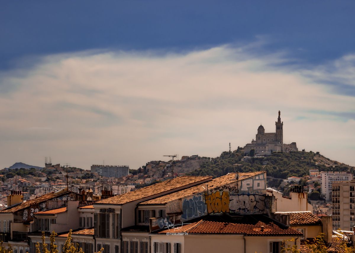 'Marseille bb ' Poster, picture, metal print, paint by Raw Marin | Displate