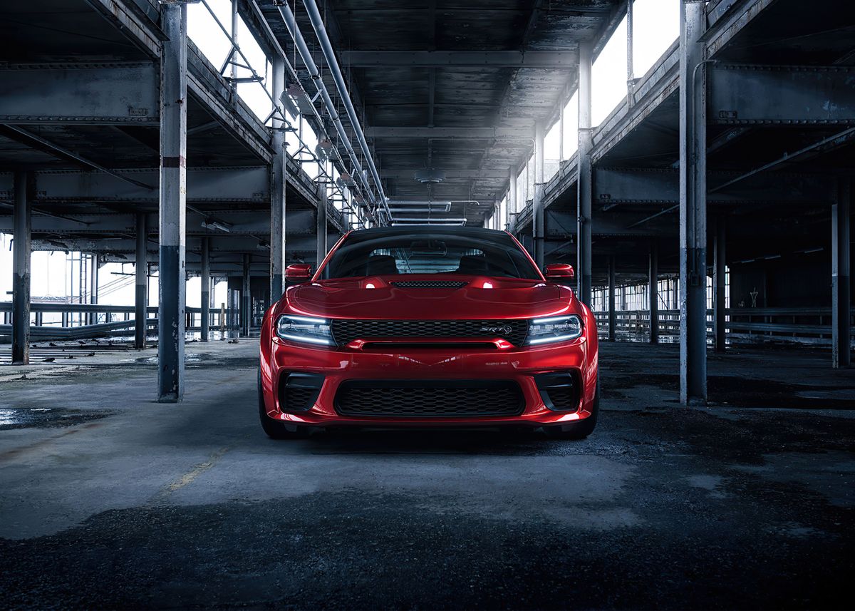 'Dodge SRT' Poster, picture, metal print, paint by Supri GTR | Displate