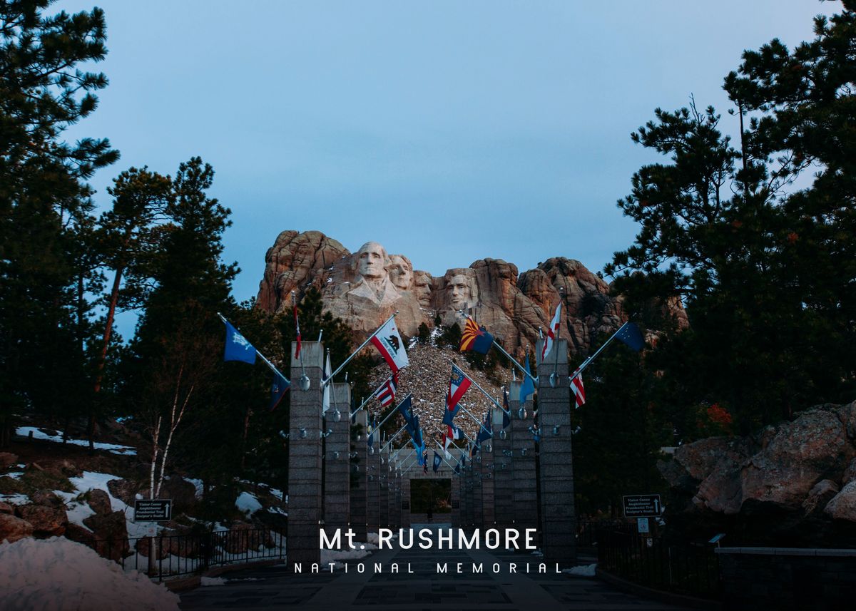 'Mount Rushmore ' Poster, picture, metal print, paint by Big City ...