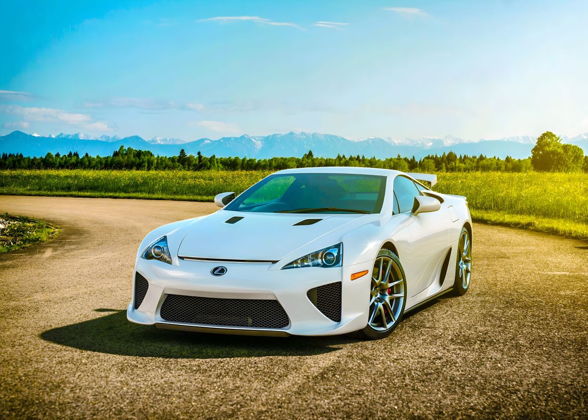 'Lexus LFA' Poster by Most Wanted 911 | Displate