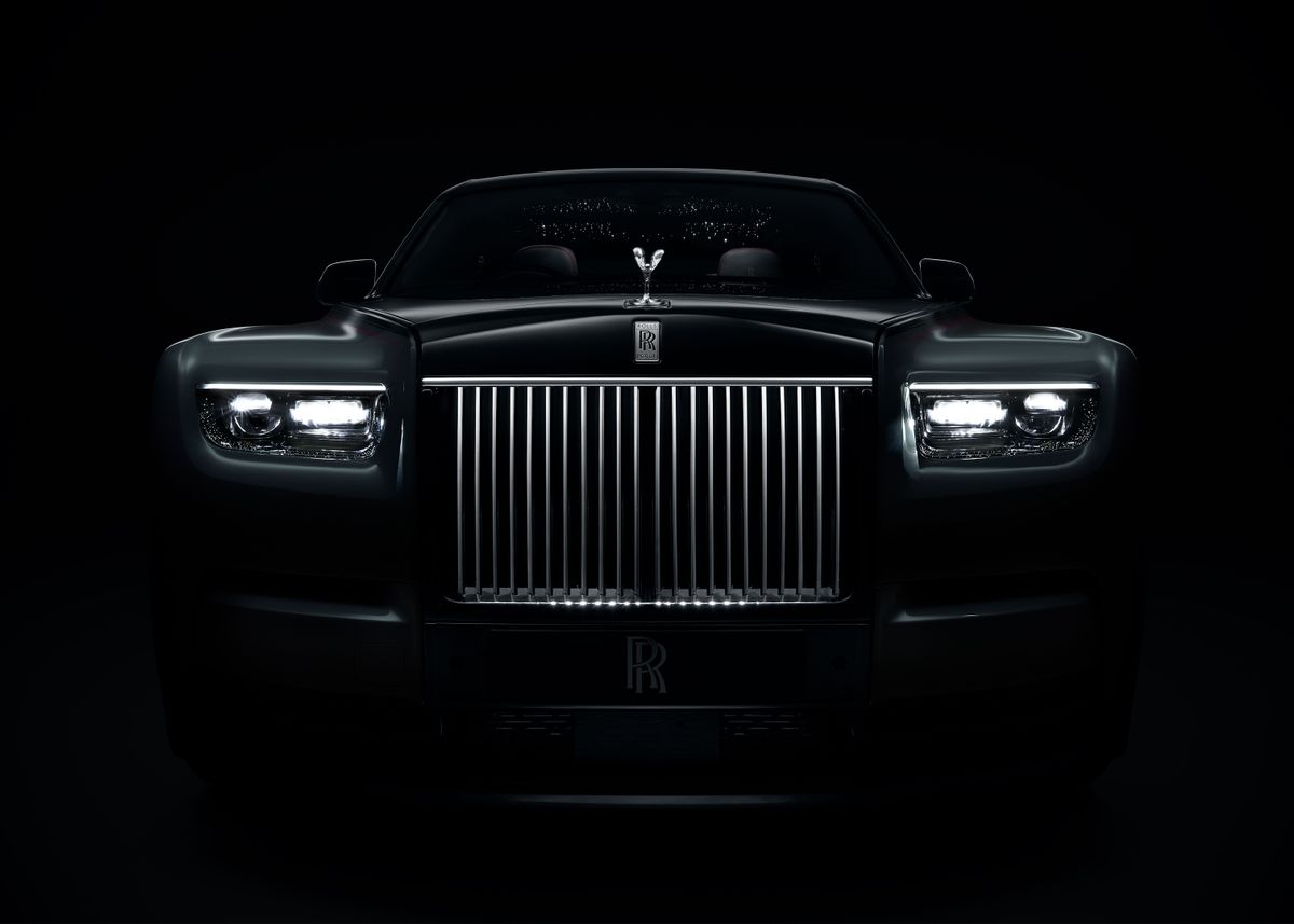 'rolls royce phantom series' Poster, picture, metal print, paint by El ...
