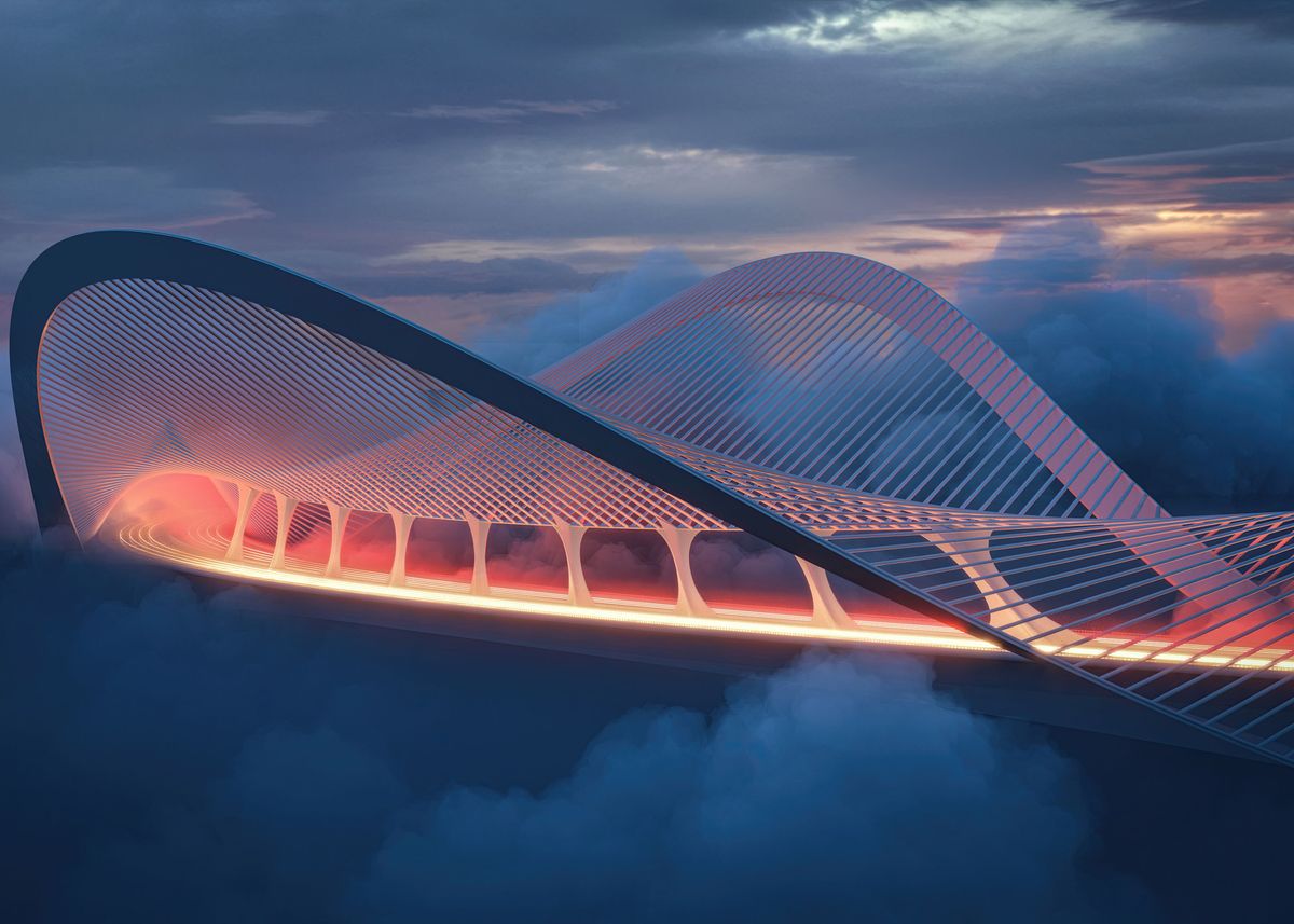 'Bridge Across Forever' Poster by Jaime Diaz | Displate