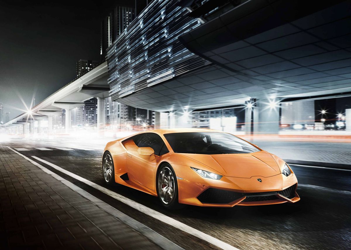 'Lamborghini Gallardo' Poster, picture, metal print, paint by Law Yen ...