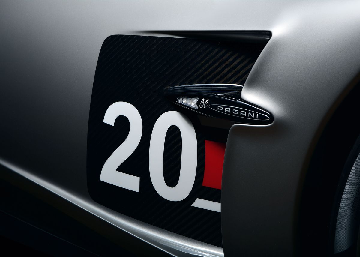 'Huayra Roadster BC Detail' Poster, picture, metal print, paint by ...