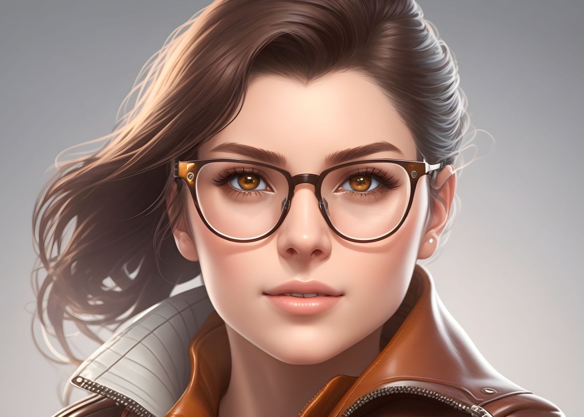 'Intellectual Elegance' Poster, picture, metal print, paint by Syed ...