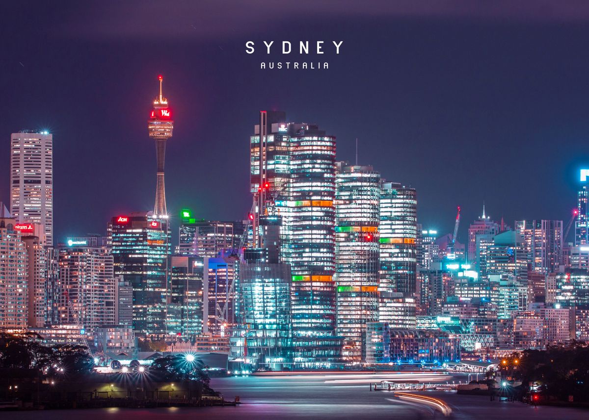 'Sydney ' Poster by Travel Addict | Displate