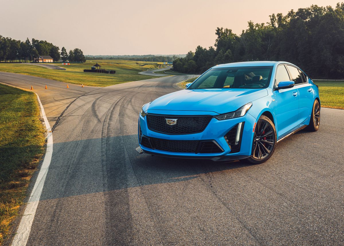 'Cadillac CT5' Poster by Racing cars | Displate