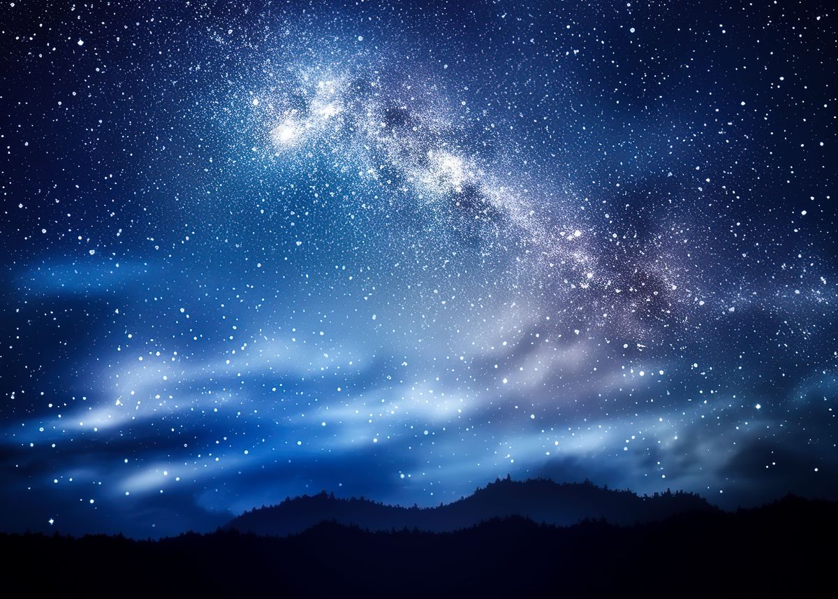 'Star Sky' Poster by Isla Daven | Displate