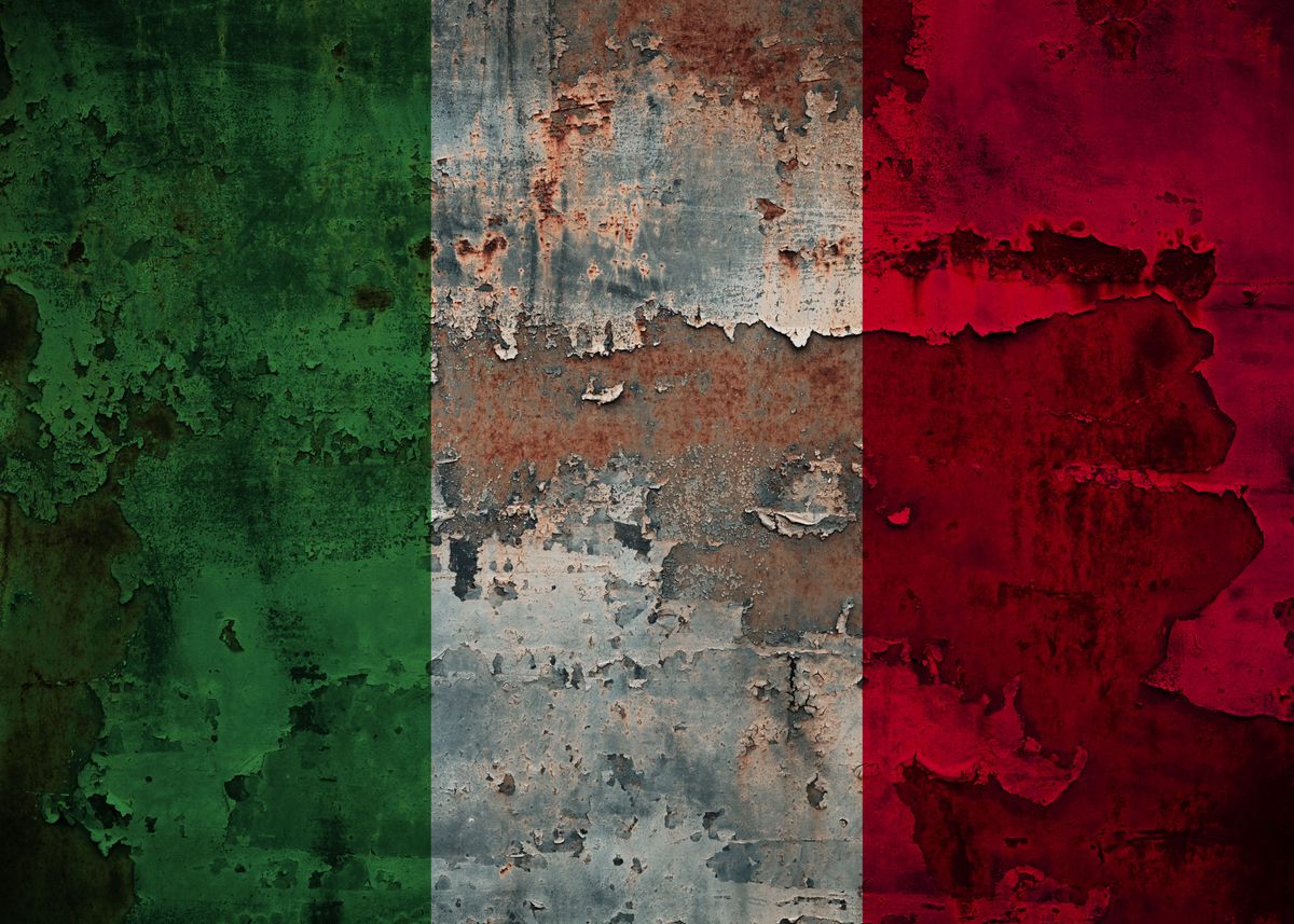 'Italy' Poster, picture, metal print, paint by Eli Cassin | Displate