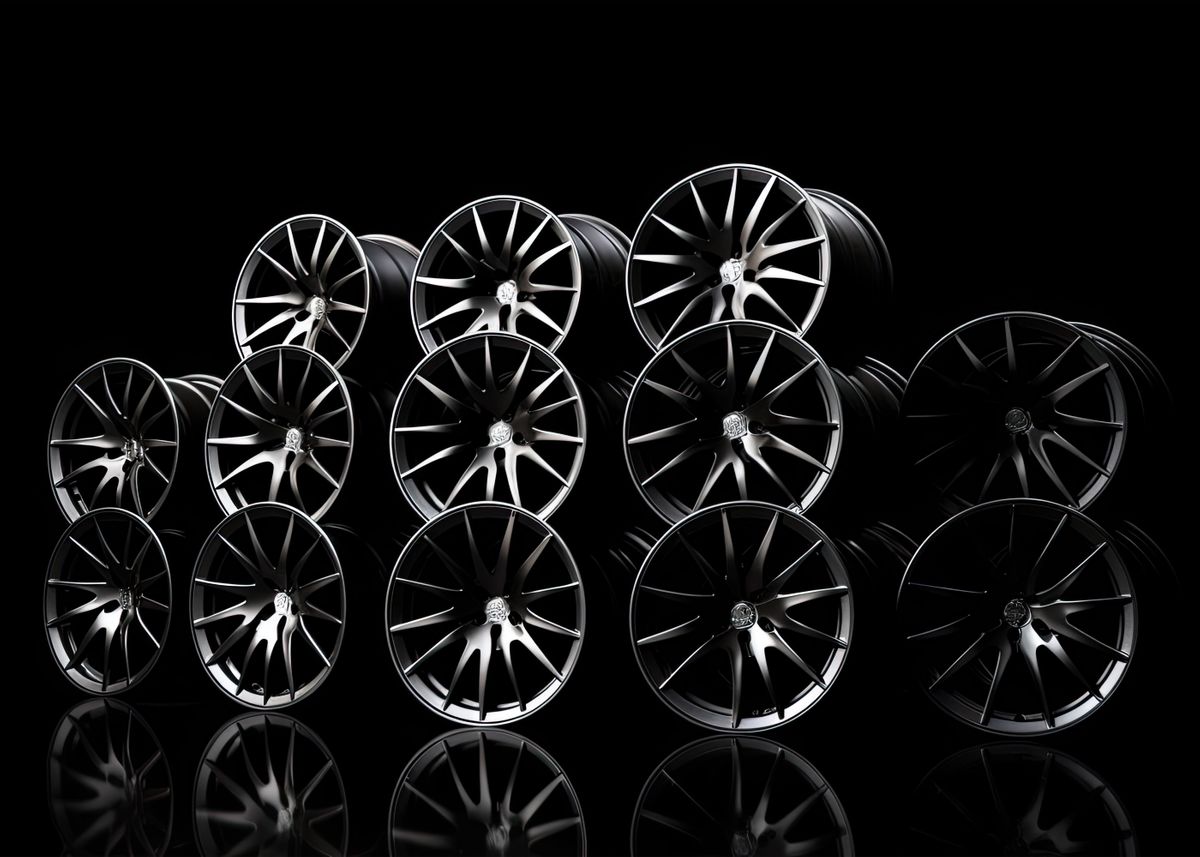 'Chrome Rim' Poster by Beast Lion | Displate