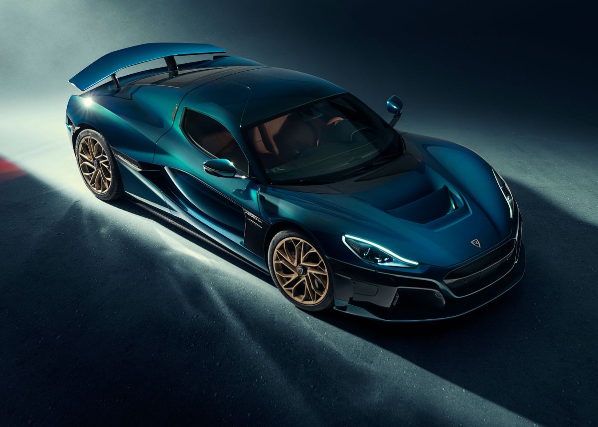 'rimac nevera' Poster by El Object | Displate