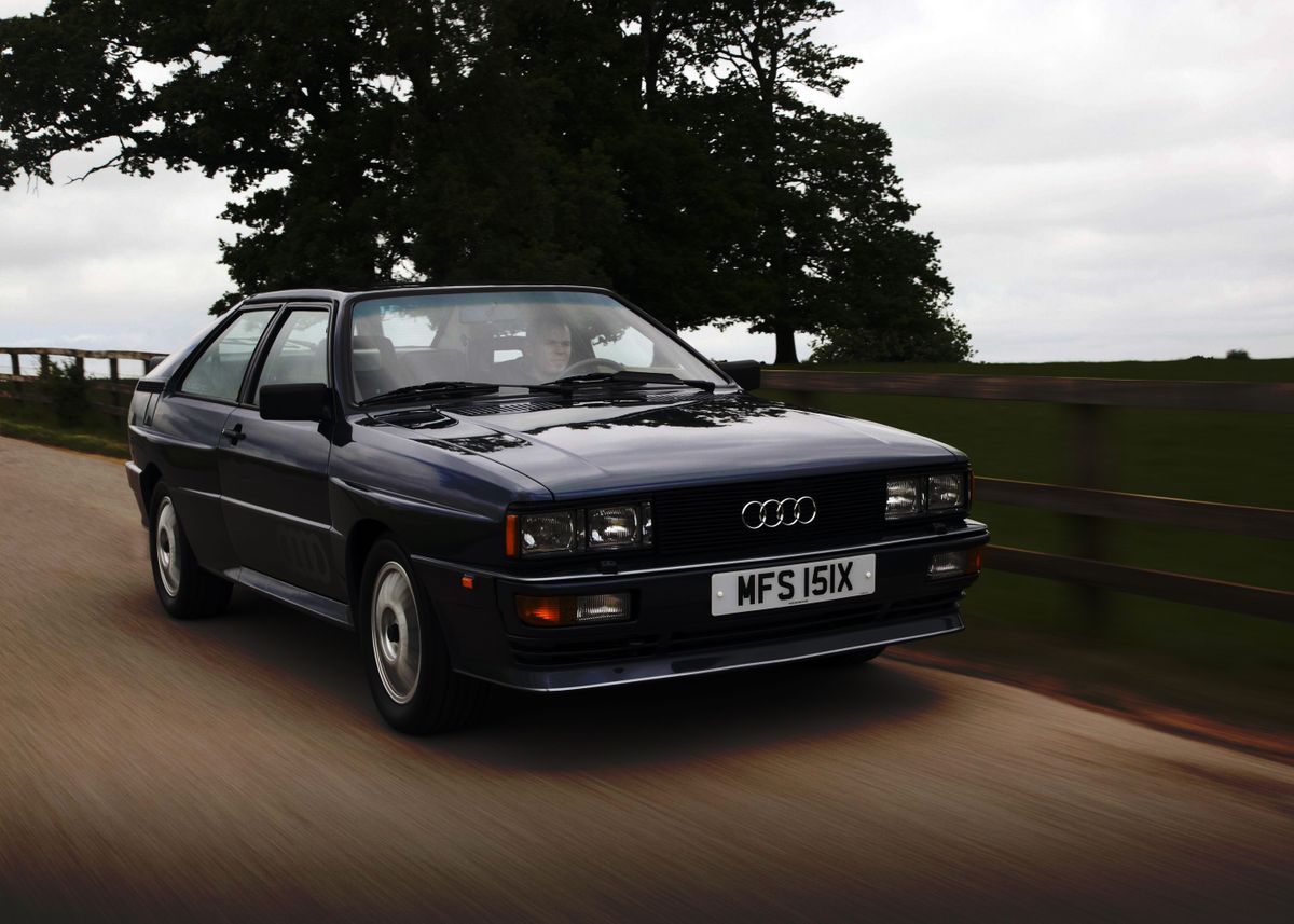 'Audi Quattro' Poster, picture, metal print, paint by Supri GTR | Displate
