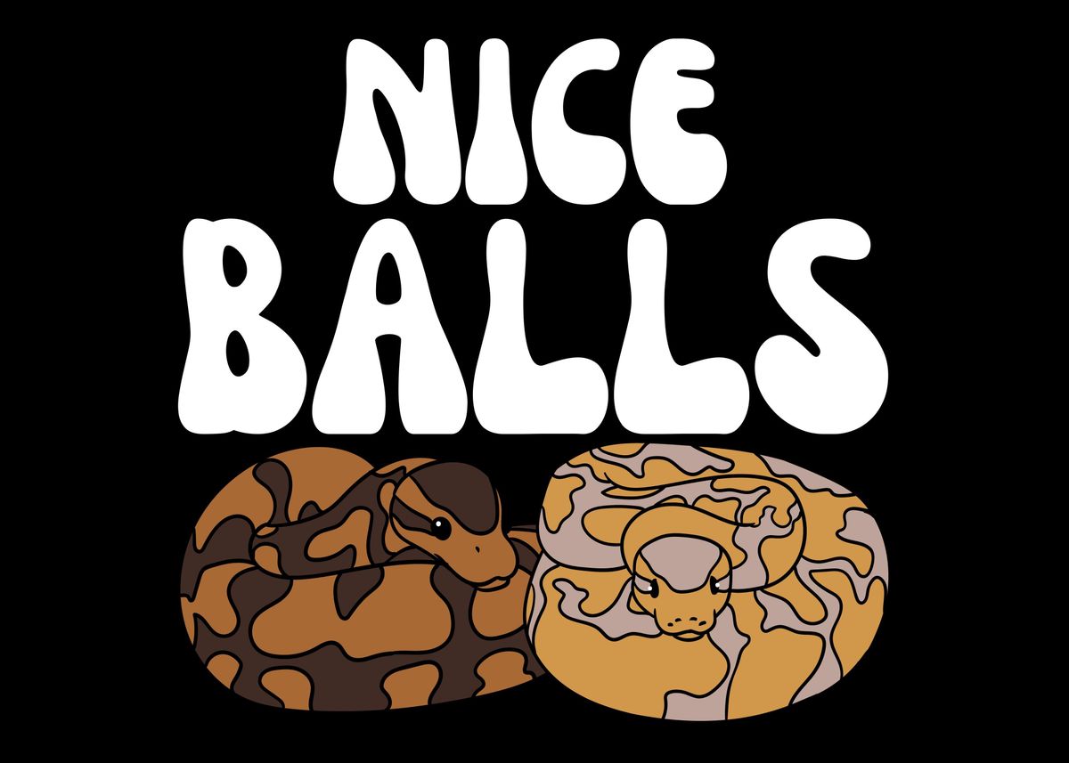 'Ball Python Snake' Poster, picture, metal print, paint by ...