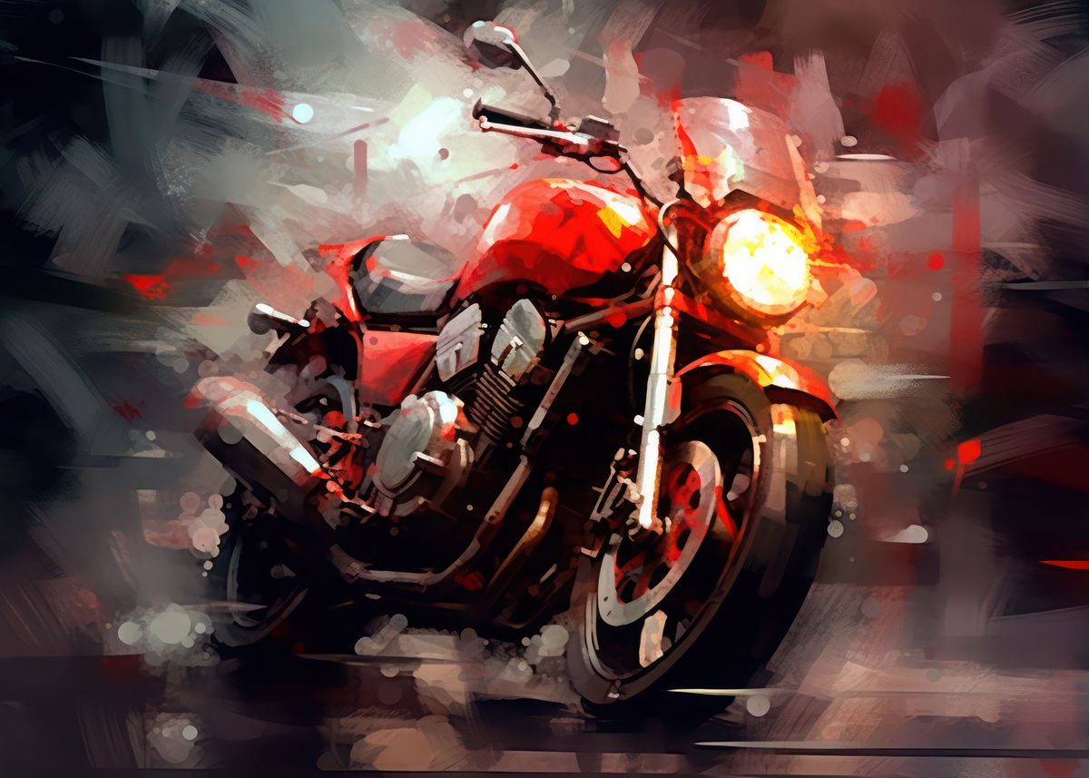 'Italian Velocity' Poster, picture, metal print, paint by jodotodesign ...