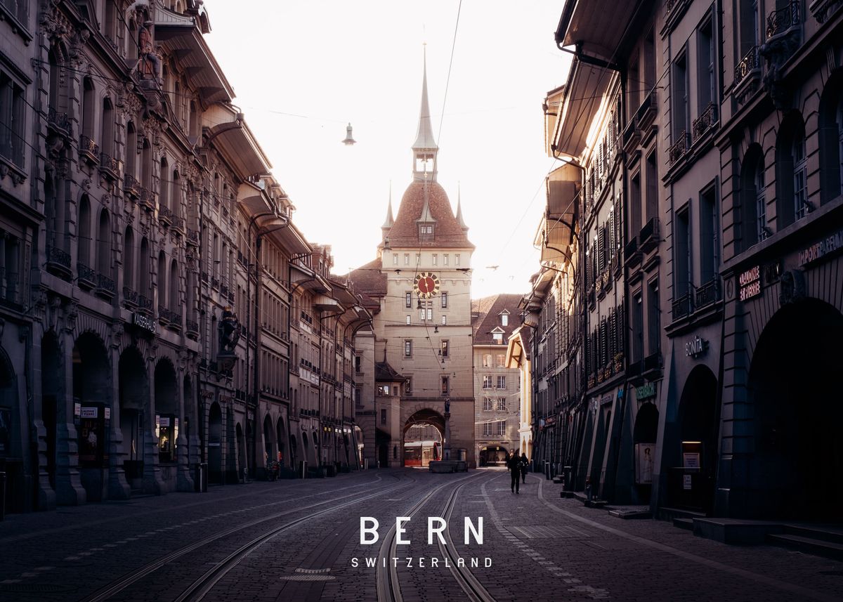 'Bern ' Poster by Travel Addict | Displate