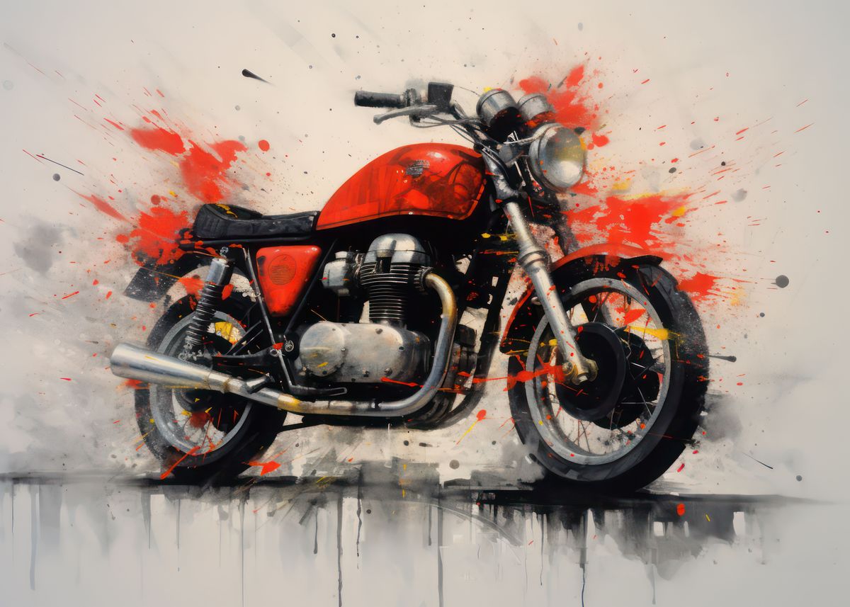 'Italian Velocity' Poster by jodotodesign | Displate