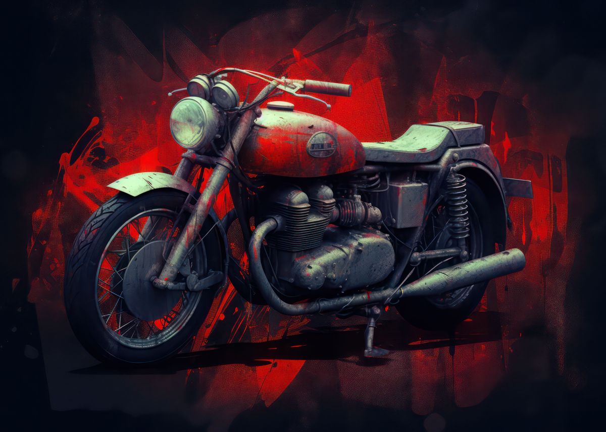 'Italian Velocity' Poster, picture, metal print, paint by jodotodesign ...