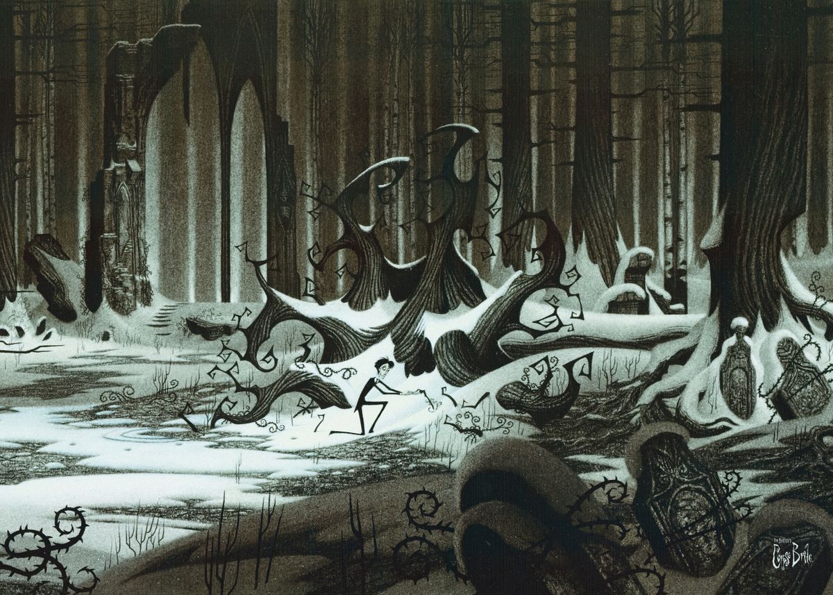 'The Proposal' Poster, picture, metal print, paint by Corpse Bride ...