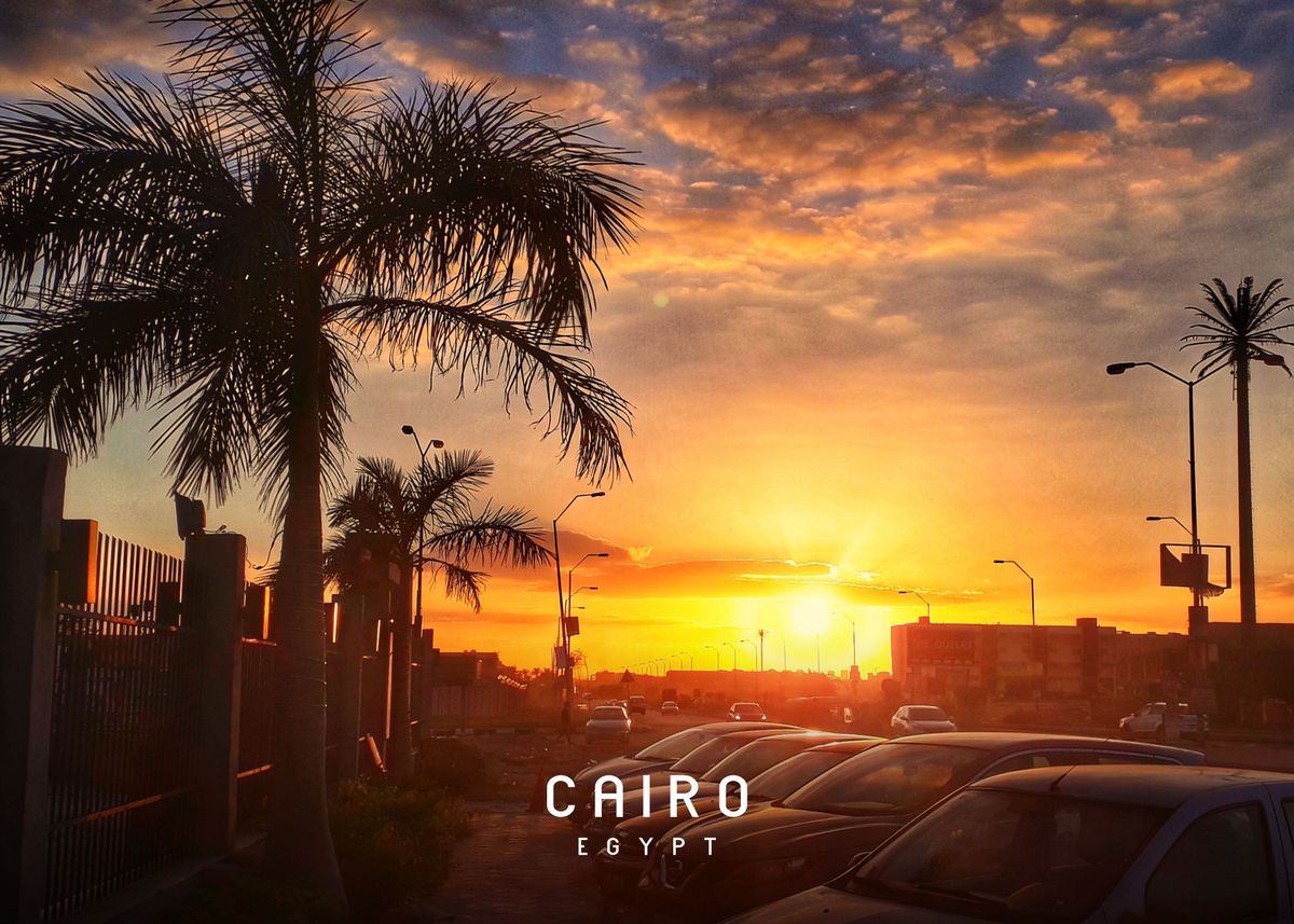 'Cairo ' Poster, picture, metal print, paint by Explore Universe | Displate
